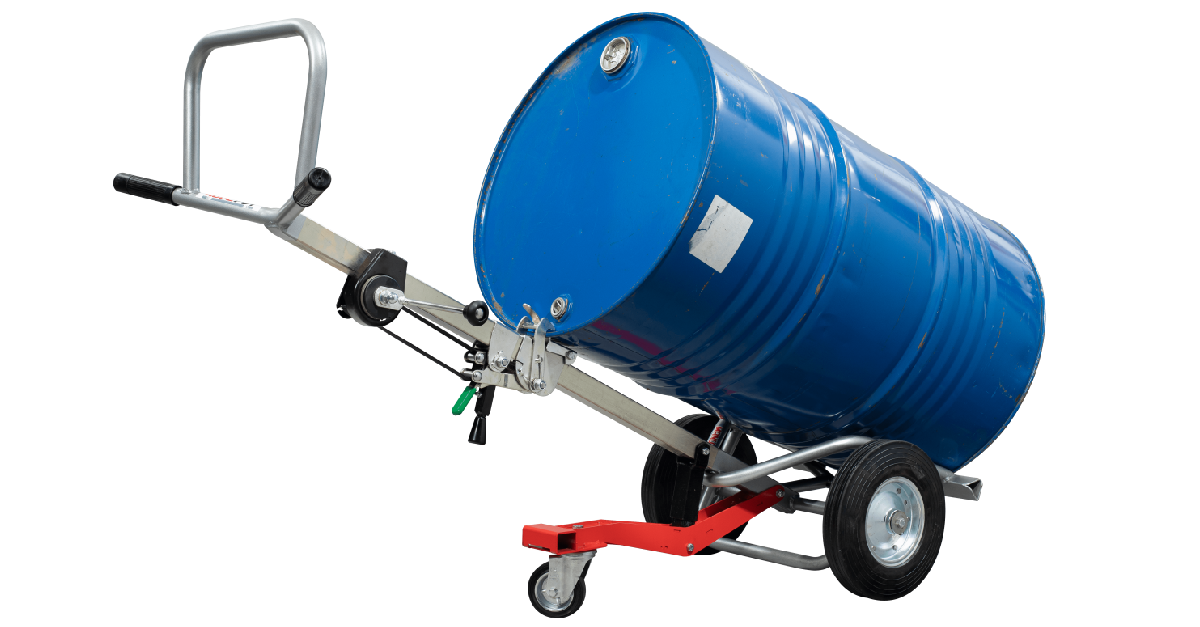 Transportkarre bis 350kg für Fässer und Bidons